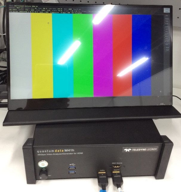 Introduction to the Newest Test Equipment used our HDMI Lab: M41h - 認証 ...